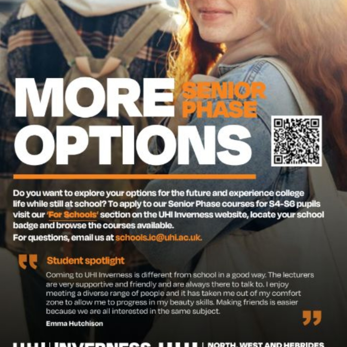 Inverness Royal Academy - UHI Information and Taster Evening