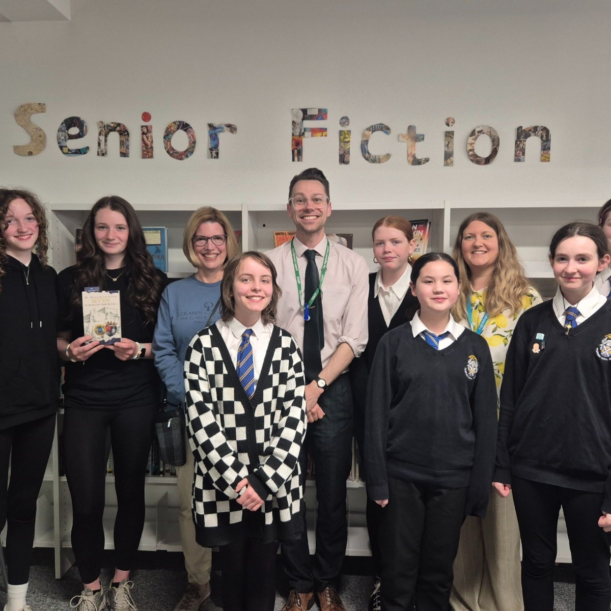 Inverness Royal Academy - Visit from Canadian Author - Monica Mackinnon