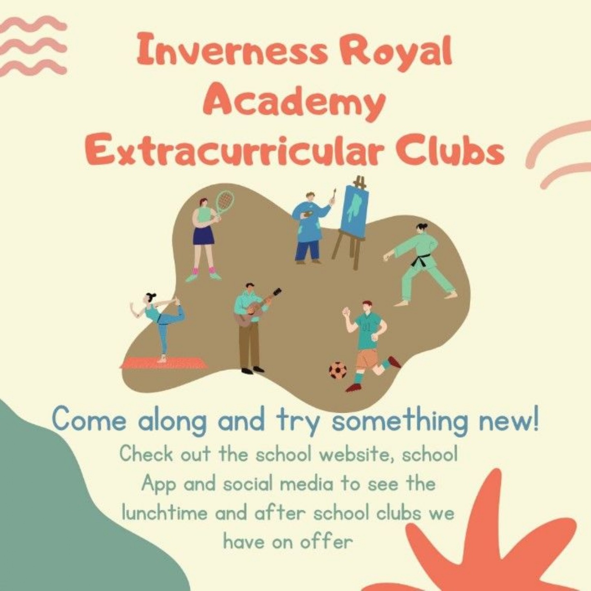 Inverness Royal Academy - Extracurricular Clubs!