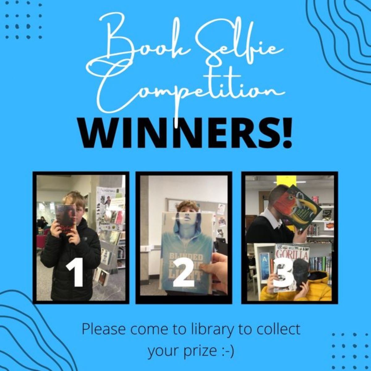 Inverness Royal Academy - World Book Day Book Selfie Competition
