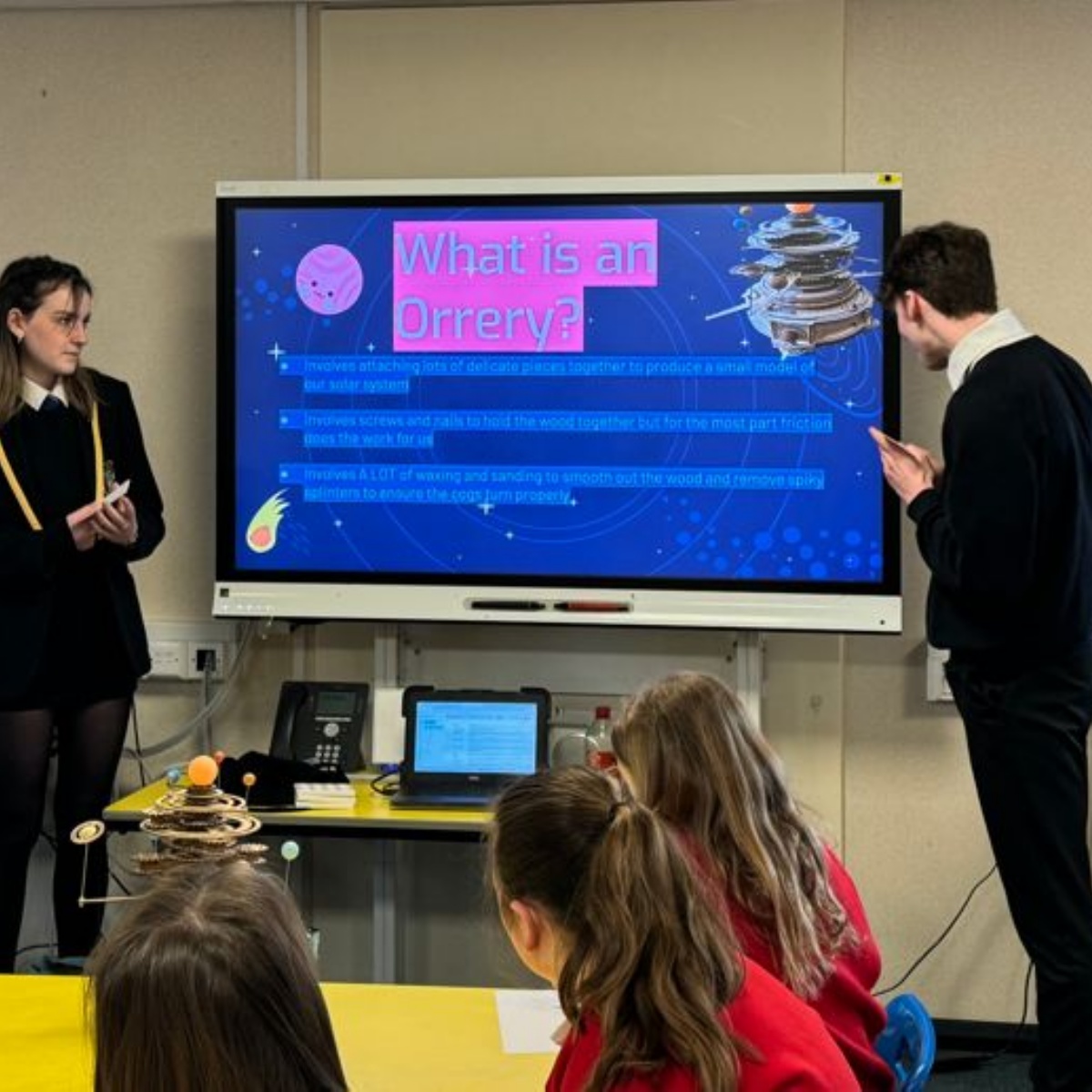 Inverness Royal Academy - Holm Primary STEM Week Visit